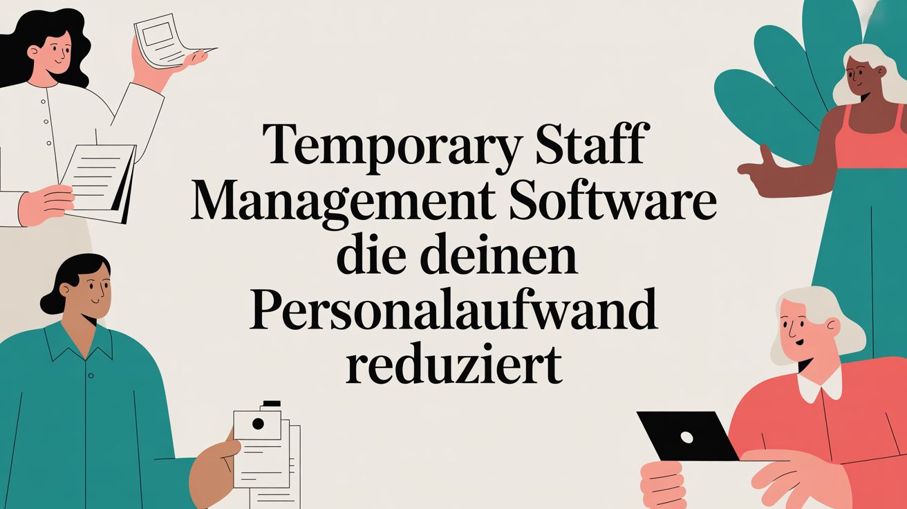 Temporary Staff Management Software, die deinen Personalaufwand reduziert