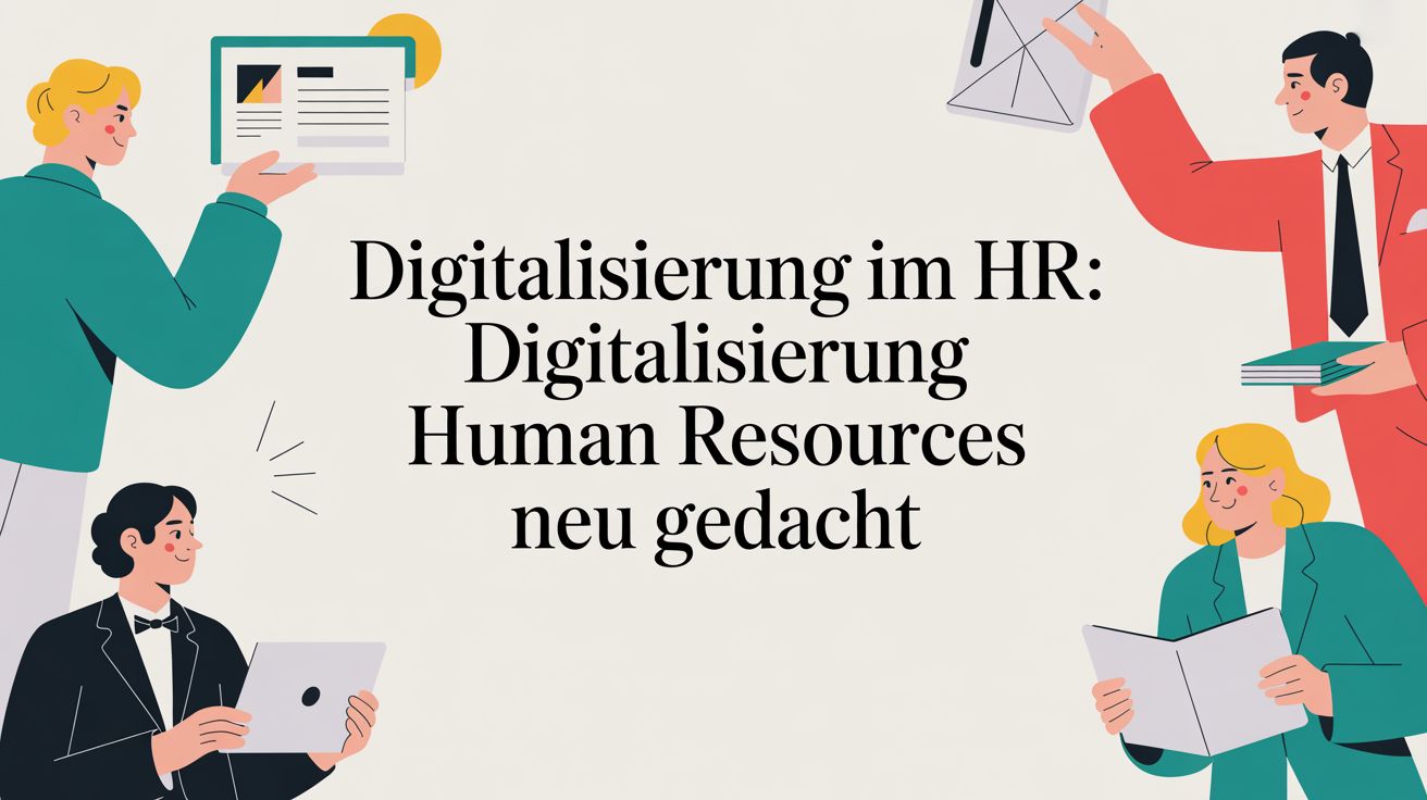 Digitalisierung im HR: Dein Weg zu einem modernen Personalmanagement